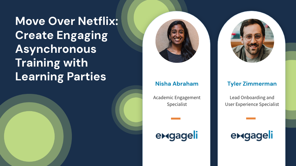 Create Engaging Asynchronous Training with Learning Parties